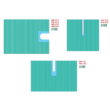 Bastos Split Sheet (U Shape) 488-018 - YesMedical (formerly Amtech)